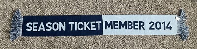 Sporting KC Kansas City Soccer Blue Scarf 2014 Season Ticket Member NEW ...
