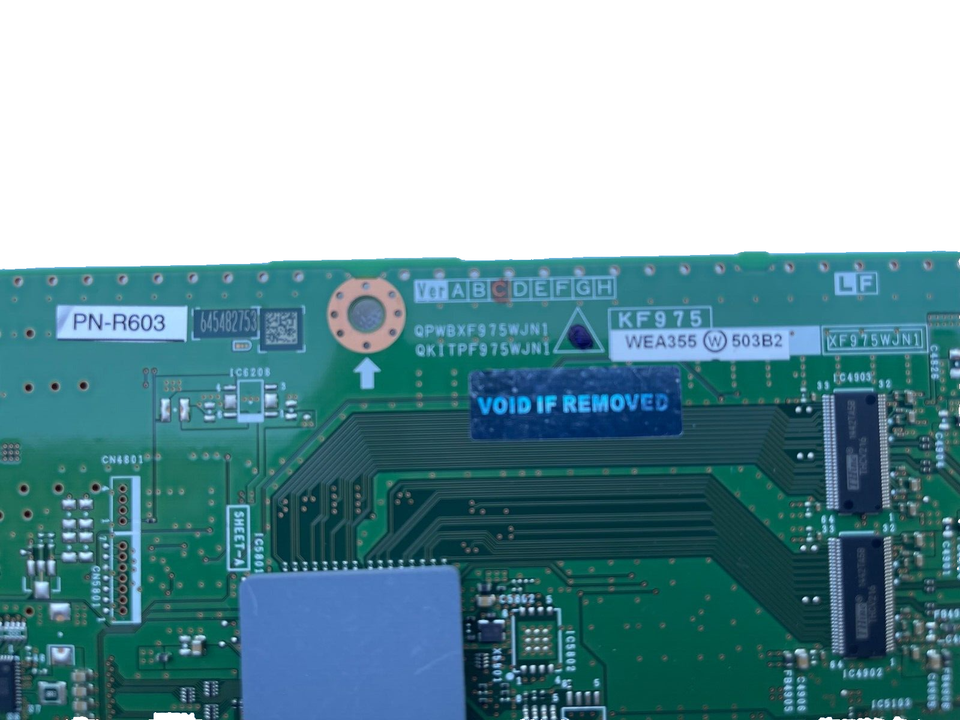 Sharp PN-E603 T-Con Board WEA355, QPWBXF975WJN1 , QKITPF975WJN1 | eBay