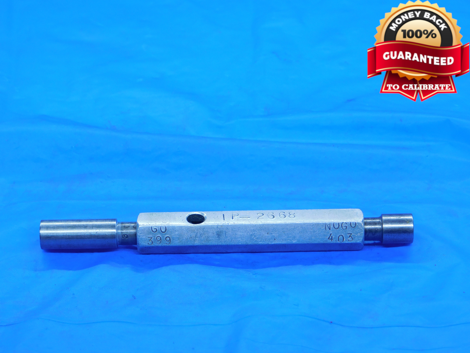 .3990 & .4030 PIN PLUG GAGE GO NO GO .4063 -.0033 13/32 10 mm .399 .403 ...