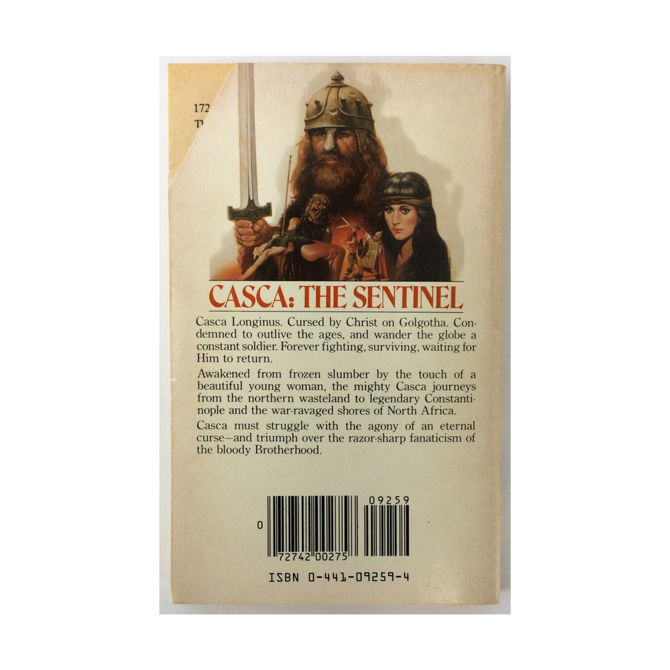 Jove Book Novel Casca - The Eternal Mercenary #09 - The Sentinel VG+ | eBay