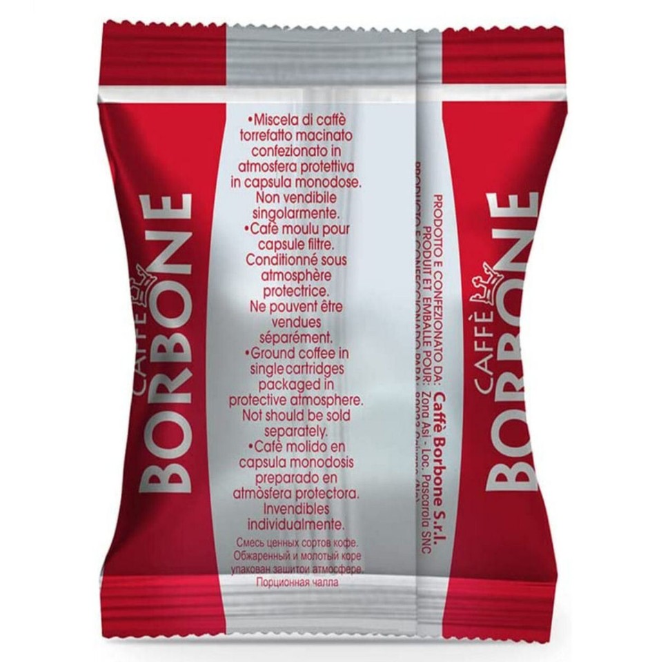 Capsules Caffè Borbone Red Respresso miscela rossa Compatible Machines ...
