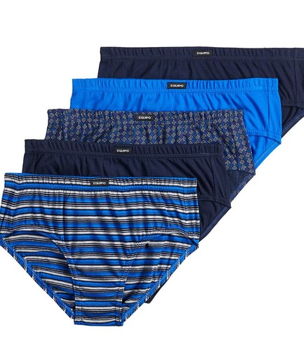 Equipo Men's 5-pack Low Rise Briefs - M - Navy, Blue, Black - New | eBay