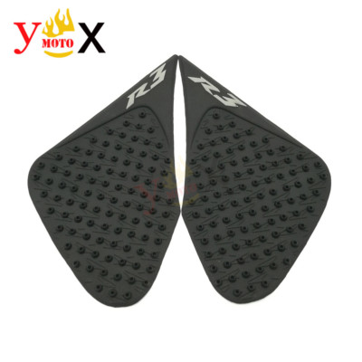 Gas Tank Pad Traction Side Fuel Knee Decal Protector For Yamaha YZF R3 ...