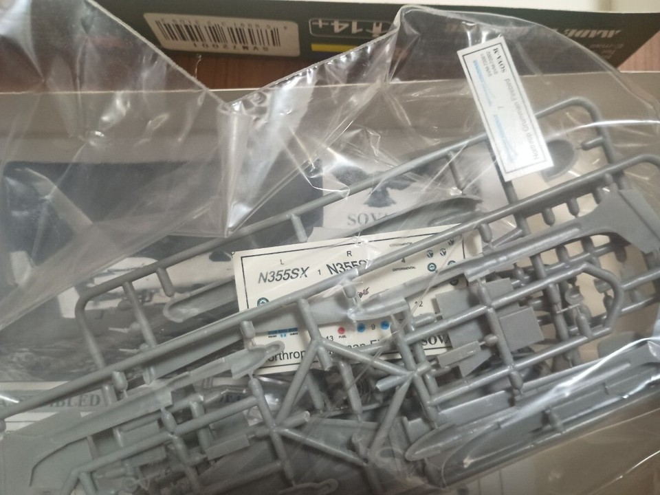 Non-standard size shipping available, SOVA-M 1/72 Northrop Grumman ...