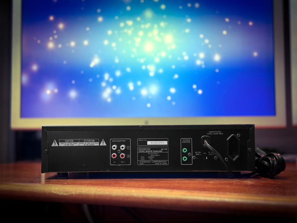 KENWOOD GE-730 🌈EXTREME RARE🌈 Vintage Digital Stereo Equalizer | eBay