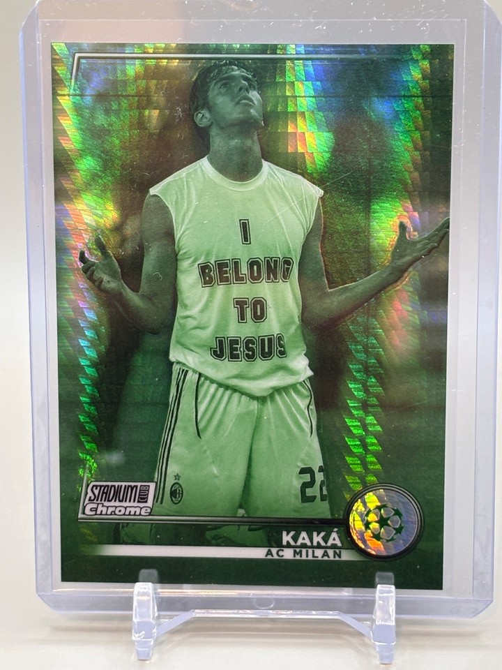 Serie A Soccer Lot-Autos/#'d/Parallel - 15 Cards - Kaka, Leao ...