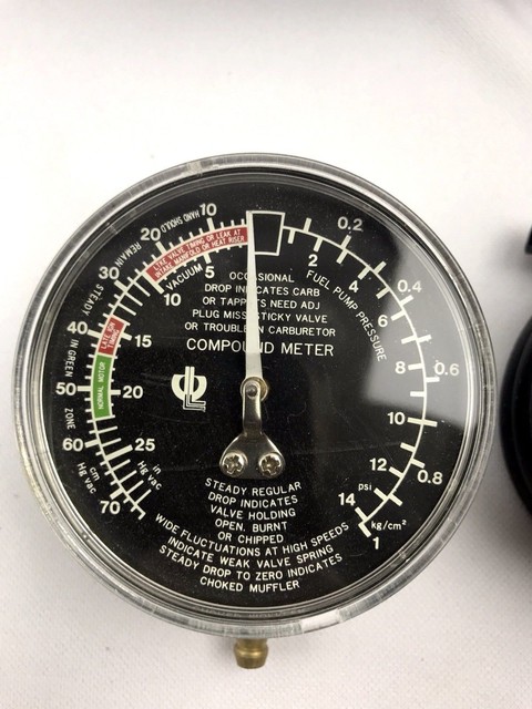SUNPRO Model Engine Vacuum and Pressure Tester Gauge Cp7802 for sale ...