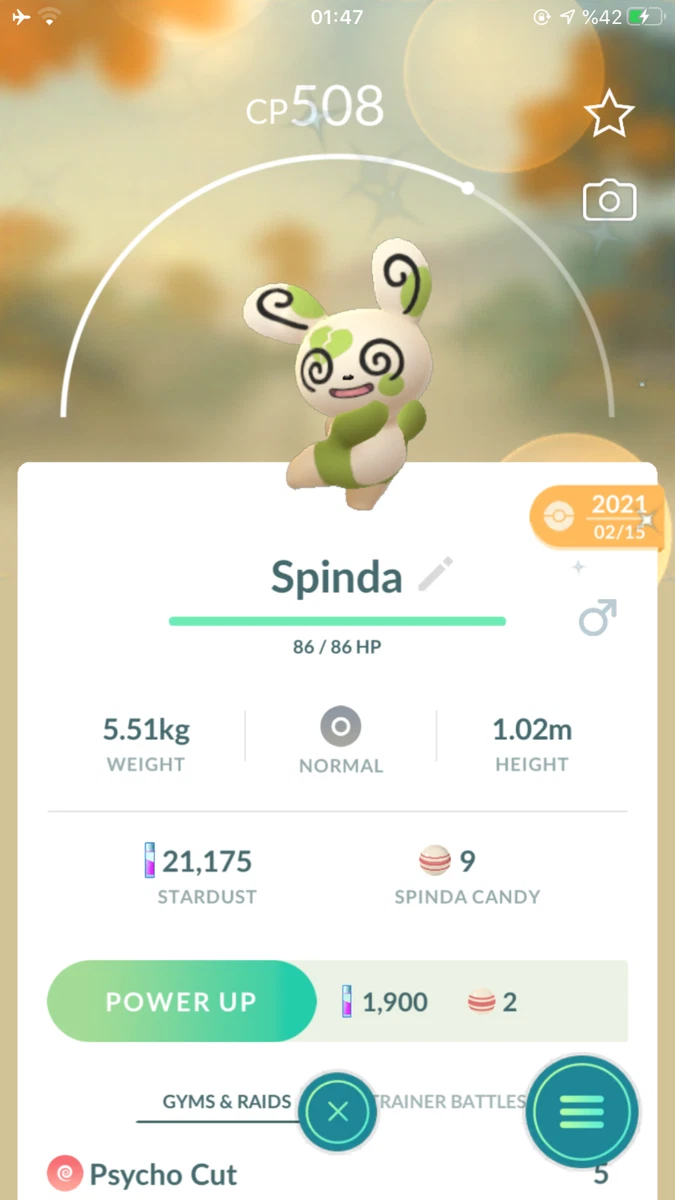 Shiny Spinda Pokemon X