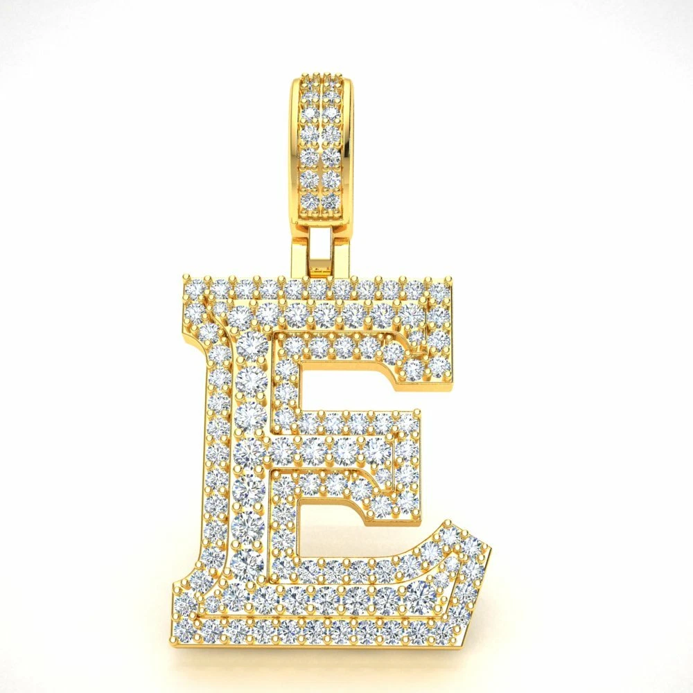 Diamond Bling Letters E