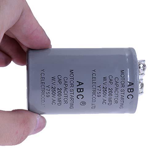 CD60A 200uF 200MFD 250VAC Motor Starting Capacitor ABC 250 VAC | eBay