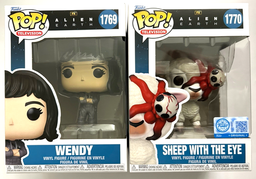 "Alien Earth” Wendy & Sheep with Alien Eye Parasite, Funko Pop #1769 ...