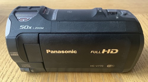Panasonic HC-V770 Full HD Handheld Camcorder ( Working Condition) | eBay UK