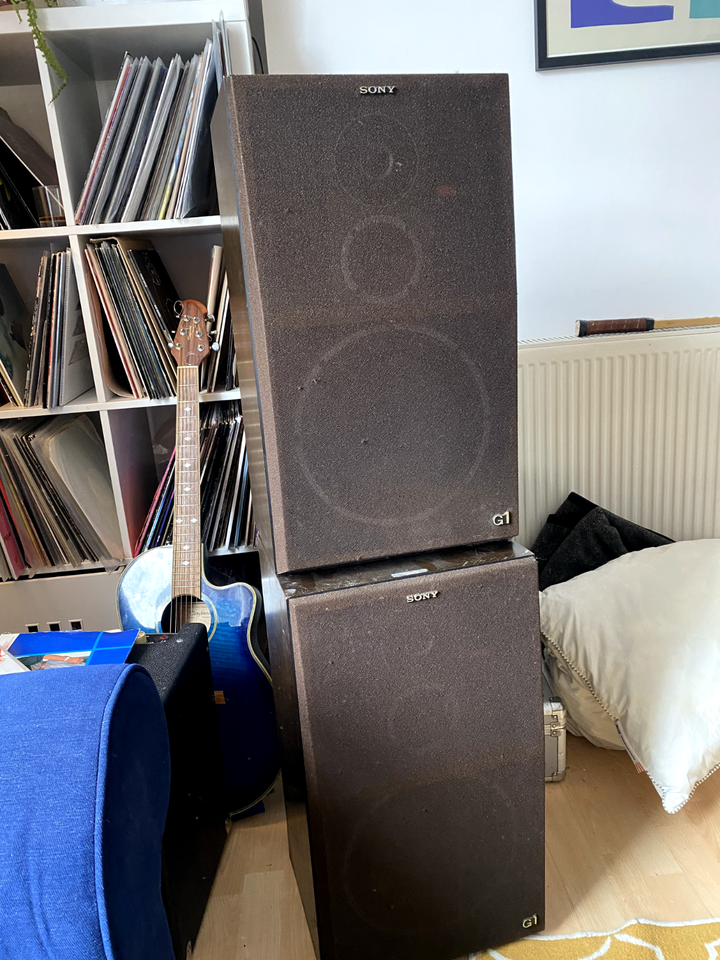 Sony Carbocon Speaker System SS G1 Speakers | eBay UK