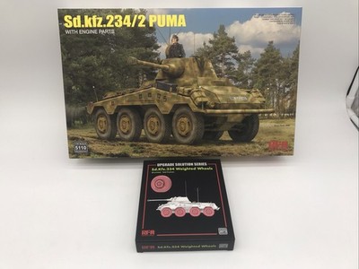 1/35 RFM #5110 Sd.Kfz.234/2 PUMA with Engine Parts (w/extra) ESY | eBay