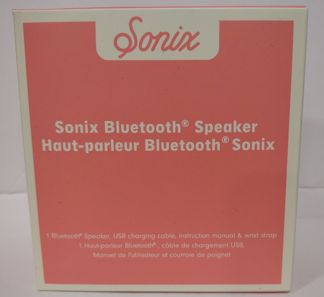 NEW IN BOX Sonix Bluetooth Speaker Pink FAB FIT FUN Box Retail $45 | eBay