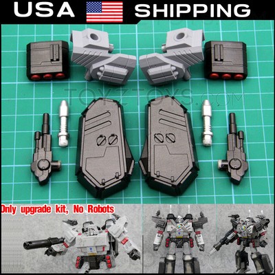 Gray Luxury Upgrade Kit For Siege Megatron/NETFL Megatron IDW Miners ...