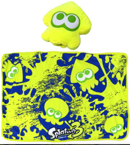Splatoon 3 Squid Blanket Ichiban Kuji 2022 Nintendo switch | eBay