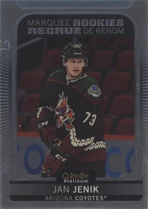 2021-22 O-Pee-Chee Platinum - Marquee Rookies Jan Jenik #234 (RC) for ...