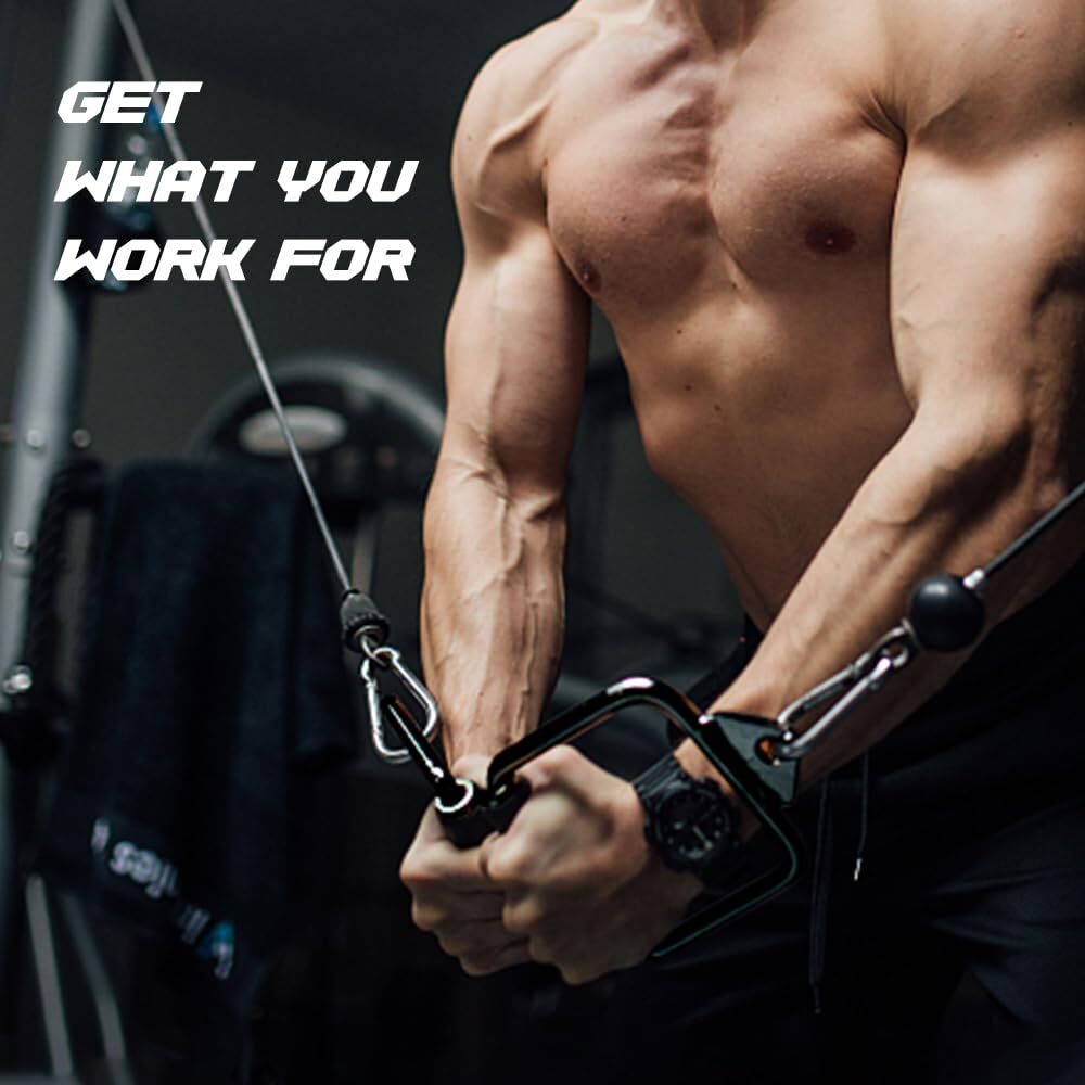 Single D Row Handle Cable Machine Accessories Attachment for Weigt ...