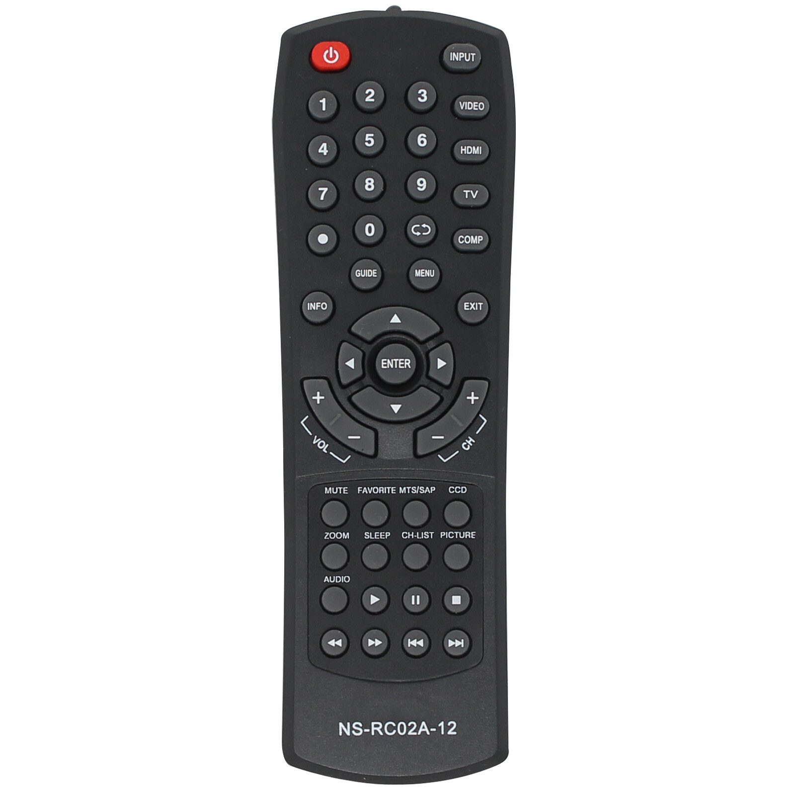 Replacement Remote Control for Insignia NS 42E760A12, NS55E790A12 TV | eBay