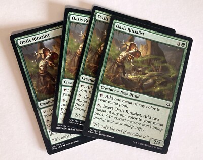 Oasis Ritualist (4) Hour of Devastation NM MTG Magic the Gathering | eBay