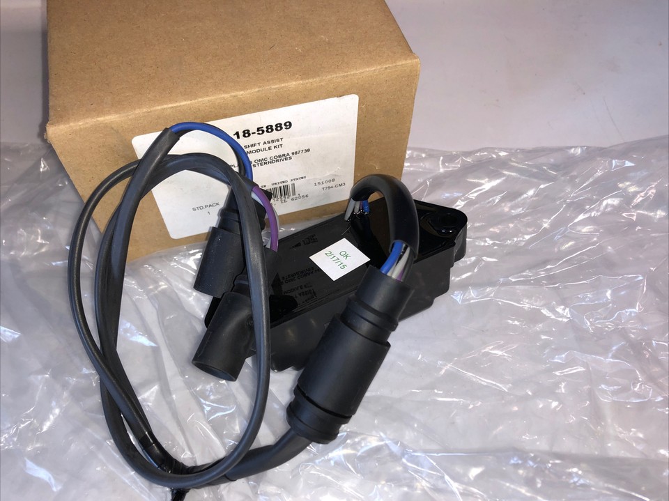 18-5889 NEW OMC COBRA STERNDRIVE SHIFT ASSIST MODULE KIT REPLACES 987739 LOT R7 | eBay