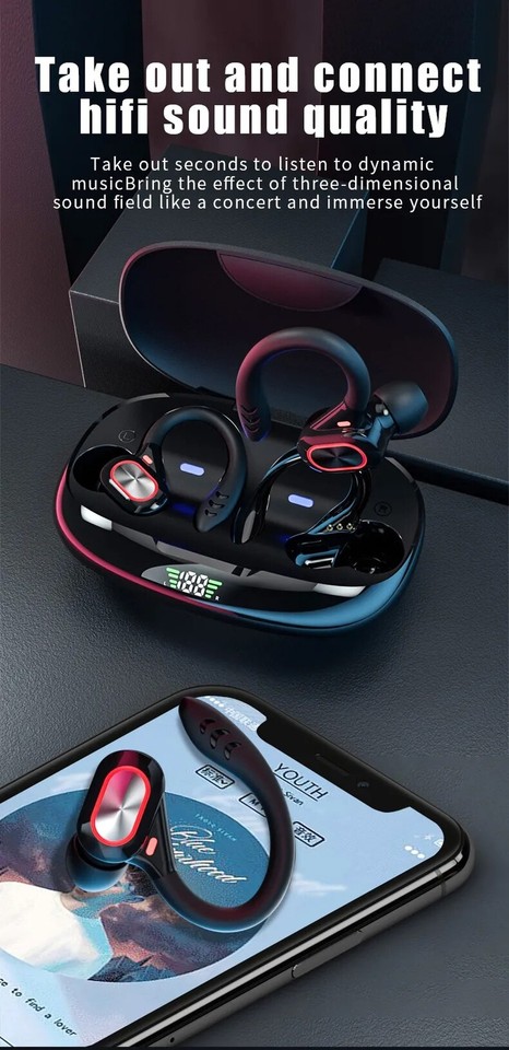 Revolutionary Bluetooth V5.3 Earbuds: Seamless Sound Meets Enduring ...