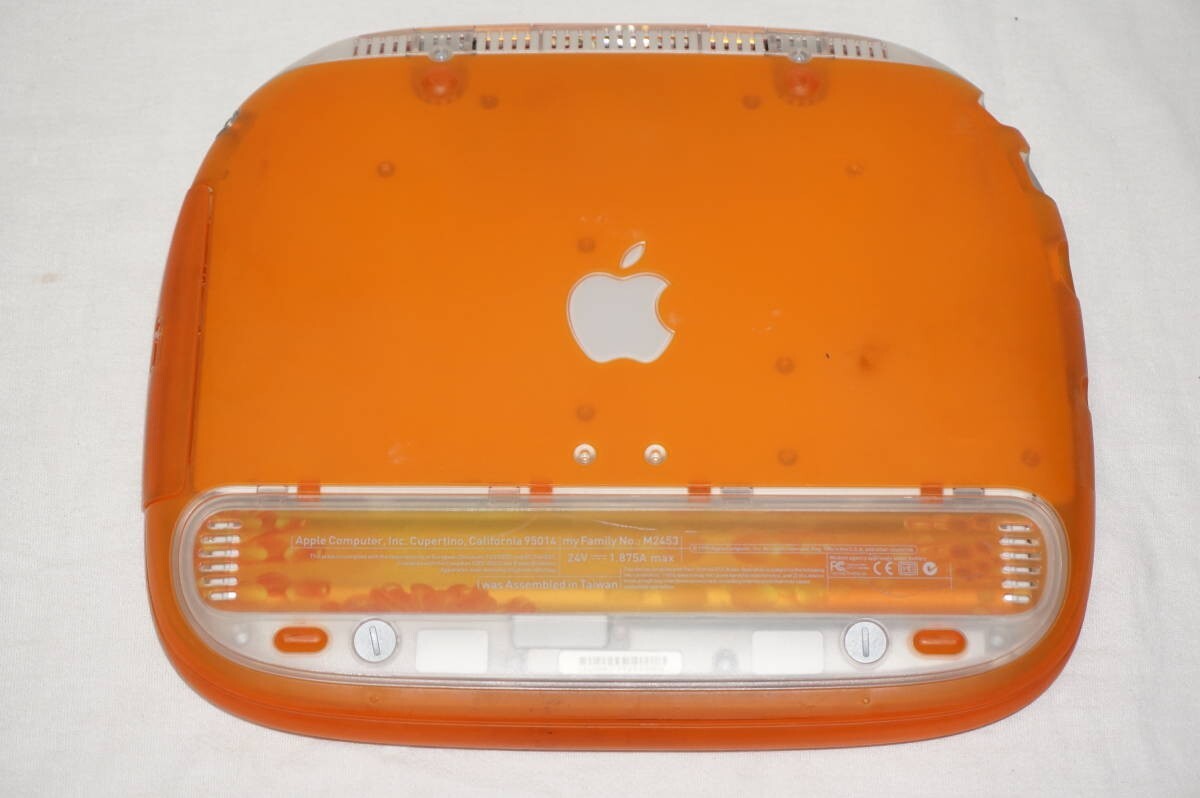 Vintage Apple Tangerine Clamshell iBook G3 300mhz Orange As Is AC100V F/S | eBay