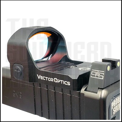 BIG LENS REFLEX RED DOT OPTIC SIGHT FOR GLOCK MOS 17 19 45 DOCTER ...