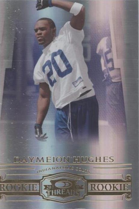 2007 Donruss Threads - Rookie Daymeion Hughes #183 /999 (RC) for sale ...