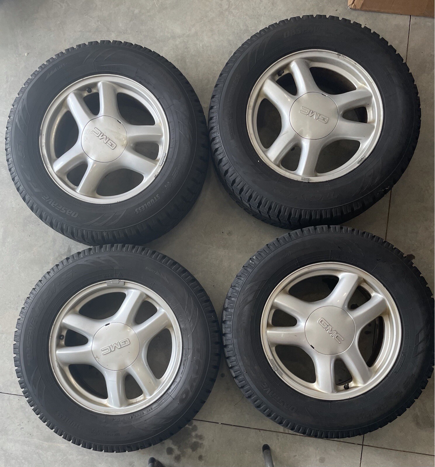 Toyo GSI-5 245/65R17 Winter tires on OEM rims. | eBay
