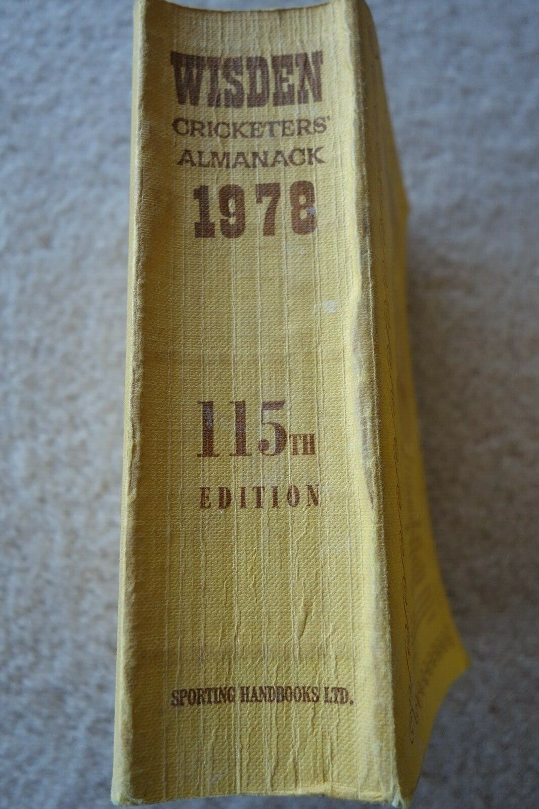 WISDEN CRICKET ALMANACK SOFTCOVER 1978 EDITION | eBay Australia
