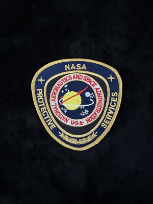 NASA Protective Services Patch Security Police | eBay