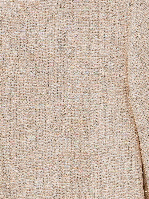 $895 St. John Women's Pink Cropped Metallic-Knit Jacket Size Large | eBay