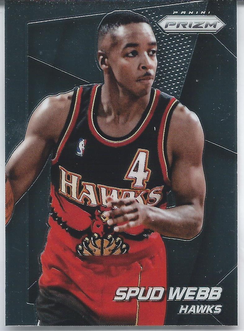 2014-15 Prizm SPUD WEBB NBA Atlanta Hawks Sacramento Kings Timber ...