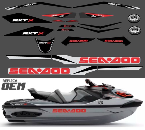 seadoo rxt-x 300 jetki - decals, stickers, graphics, replica de ...