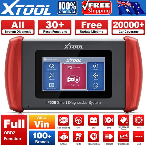 XTOOL IP608 Auto All System Diagnostic OBD2 Scanner ABS SRS TPMS EPB ...