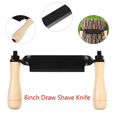 8inch Draw Shave Knife Blade Length Straight Woodworking Scraper ...