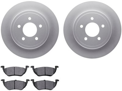 Rear Brake Pad and Rotor Kit For Ford Mazda Escape Tribute Mariner ...