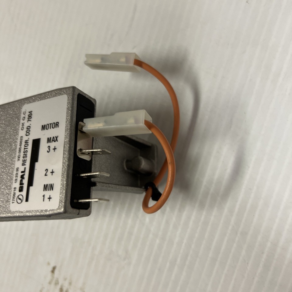 Spal Dual Wheel Blower Motor Resistor 7004 12volt | eBay