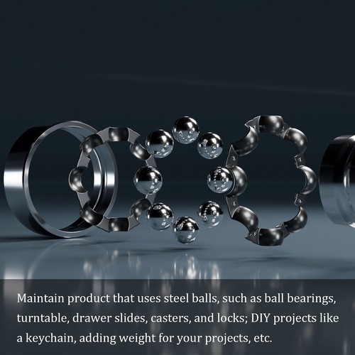 100pcs Precision Balls - [2mm] 440C Stainless Steel for Bearings Use ...