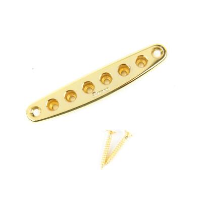 General Guitar string Thru body Plate Bushing Ferrules, Gold Plated | eBay