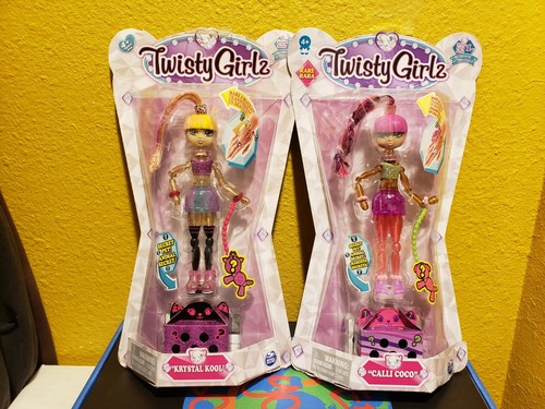 Spin Masters Twisty Girlz Calli Coco Rare And Krystal Kool check ...