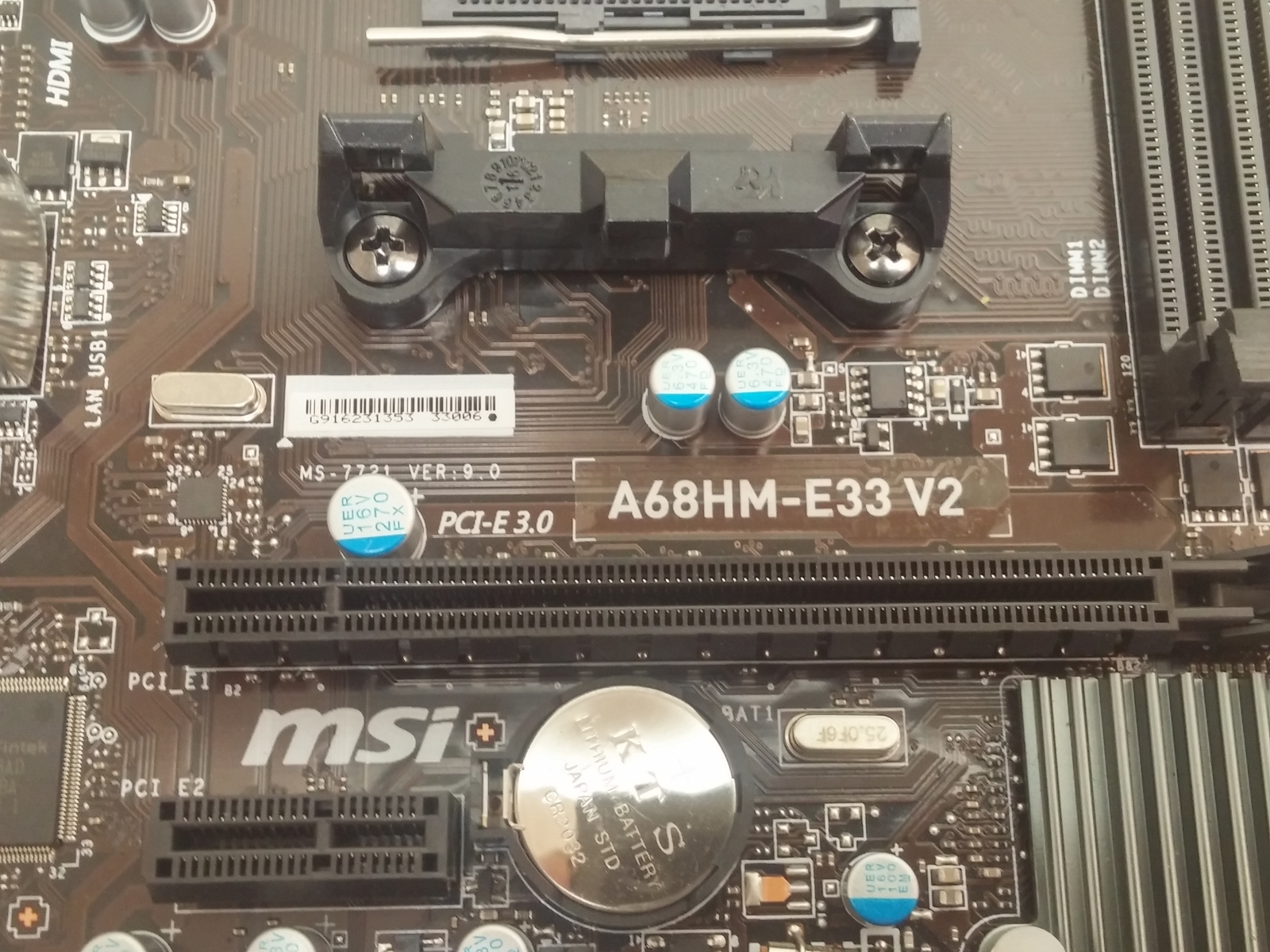 Msi A68hm E33 V2 Amd Socket Fm2 Ddr3 Sdram Desktop Motherboard Ebay