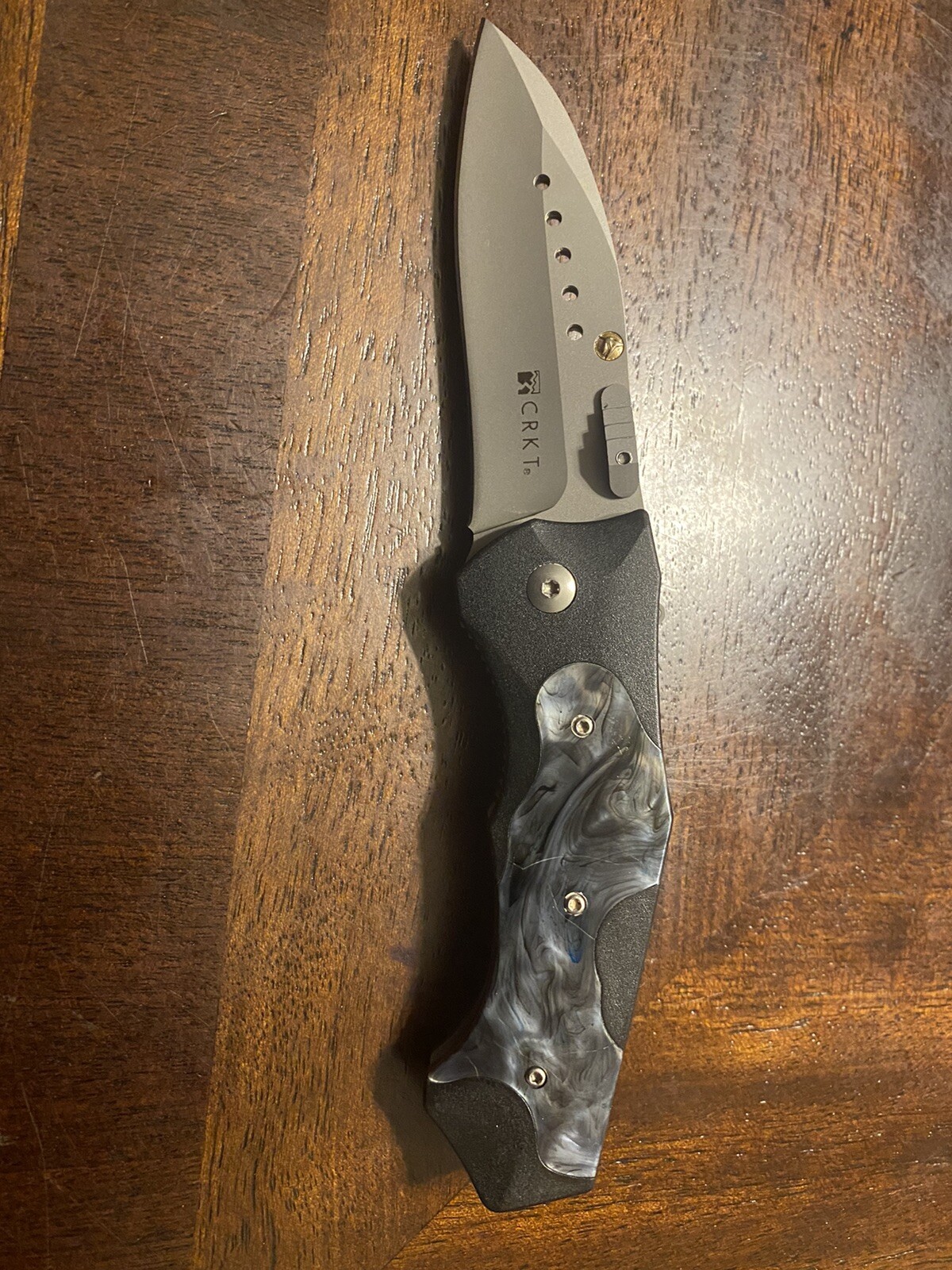 CRKT 1140 Elishewitz Montu Scarab Knife 3-1/4" Assisted Folding ...