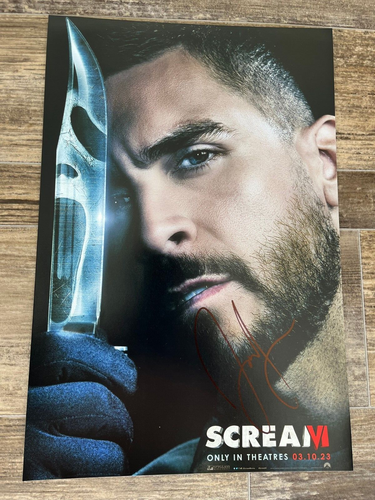 * JOSH SEGARRA * signed 12x18 poster * SCREAM VI * 2 | eBay