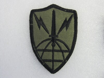 US Army Information Systems Engineering Command Subdued Sew On Shoulder Patch | eBay