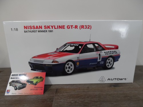 1:18 Autoart Nissan GT-R R32 #1 Jim Richards / Mark Skaife 1991 ...