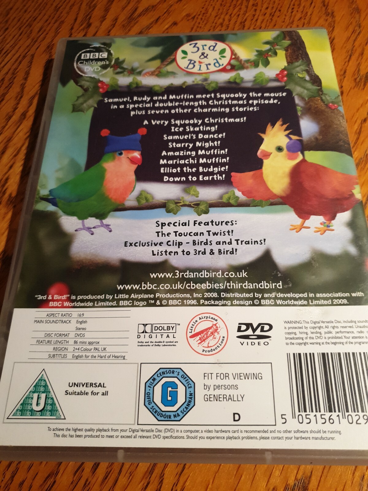 3RD AND BIRD A VERY SQUOOKY CHRISTMAS DVD KIDS BBC 5051561029158 | eBay UK
