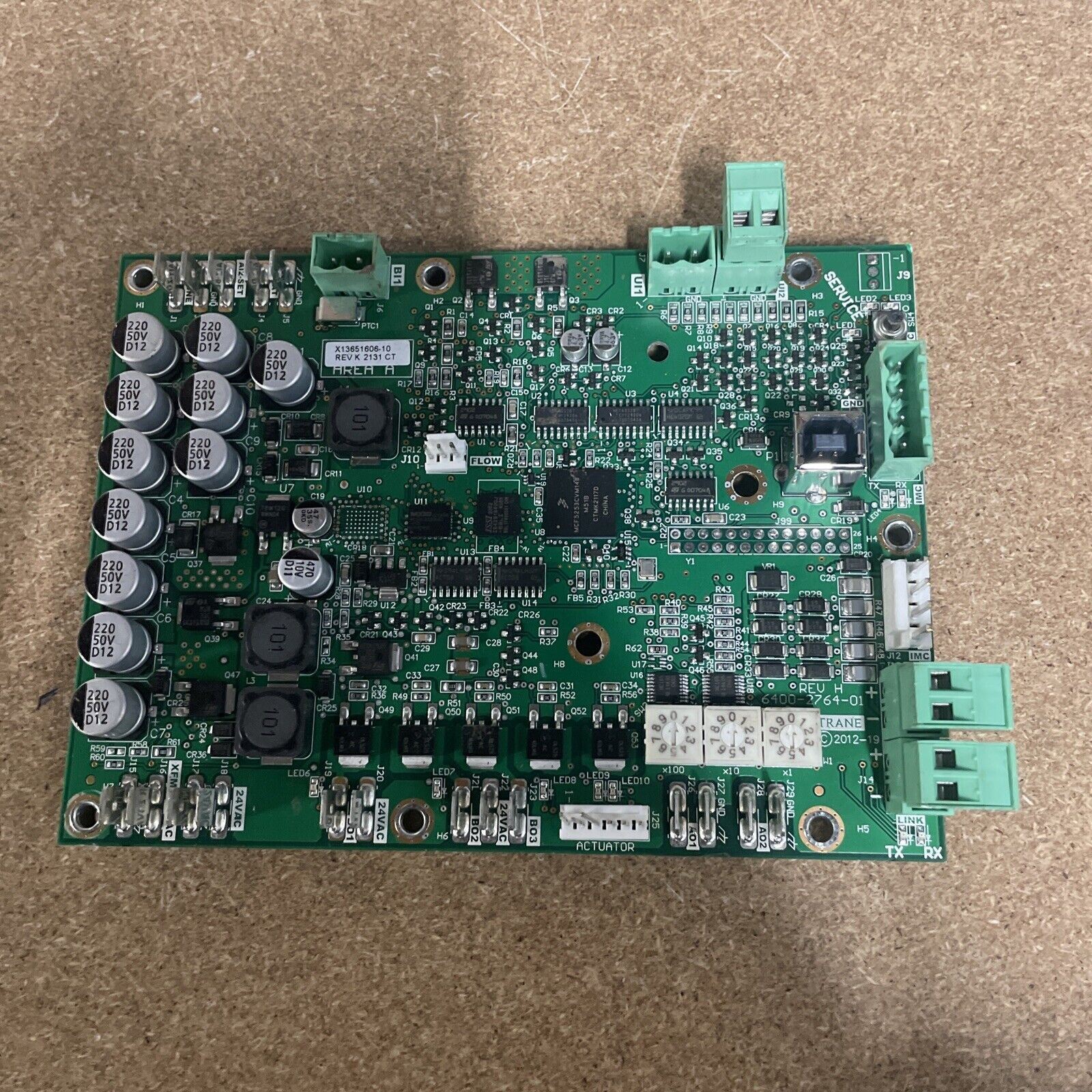 Trane 6400-2764-01 Rev D X13651606010 Control Circuit Board |KM1254 | eBay